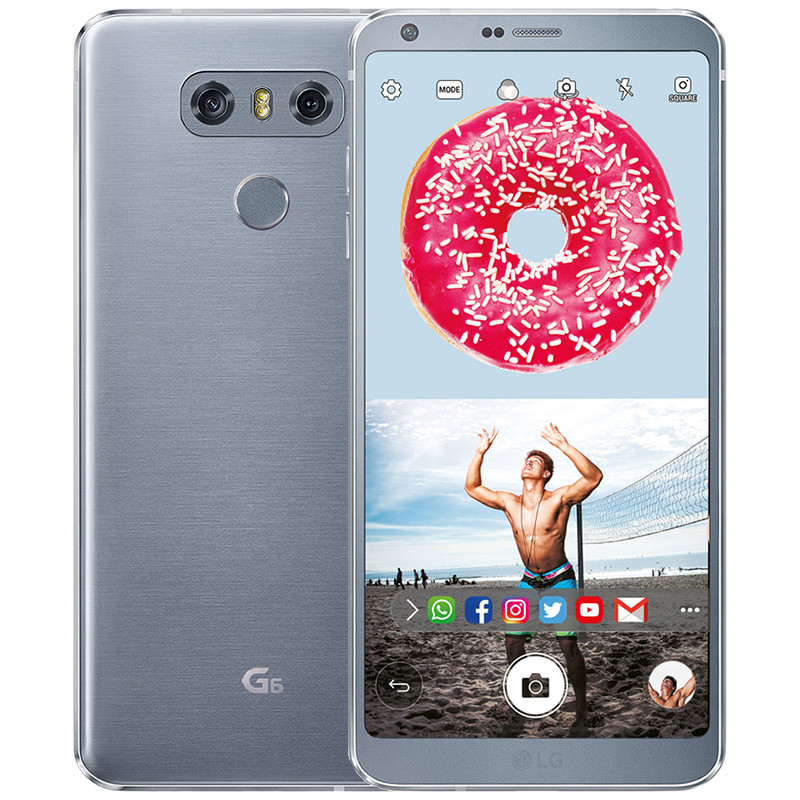 LG G6 H870 32GB Single SIM Ice Platinum | iMobily.eu