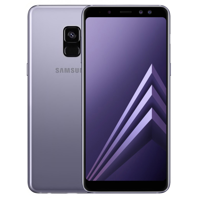 Samsung Galaxy A8 2018 SM-A530F Dual SIM Orchid Gray | iMobily.eu
