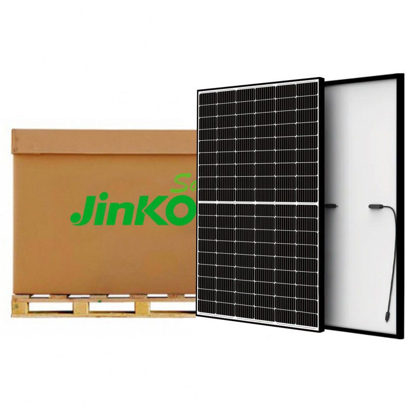 Jinko Solar Tiger Pro 54HC černý rám 410Wp - solární fotovoltaický ...