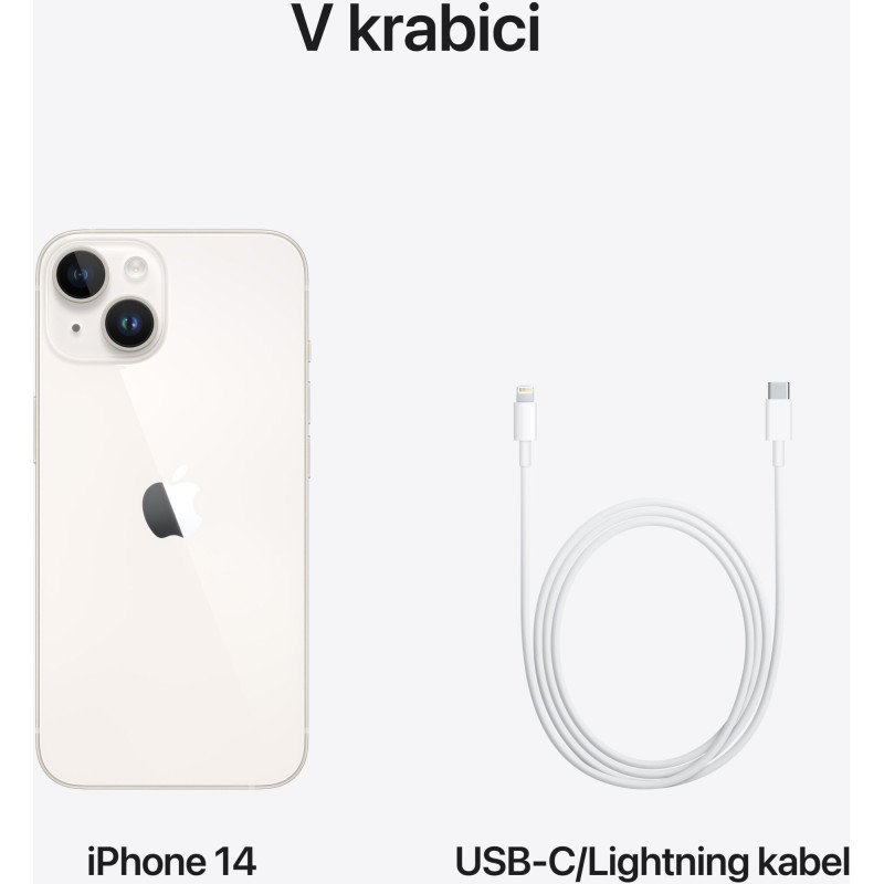 Apple iPhone 14 128GB Starlight | iMobily.eu